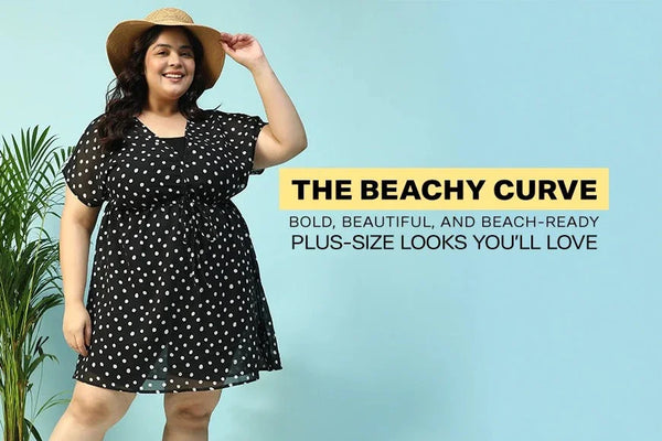 The Beachy Curve - Bold, Beautiful, and Beach-Ready: Plus-Size Looks y ...